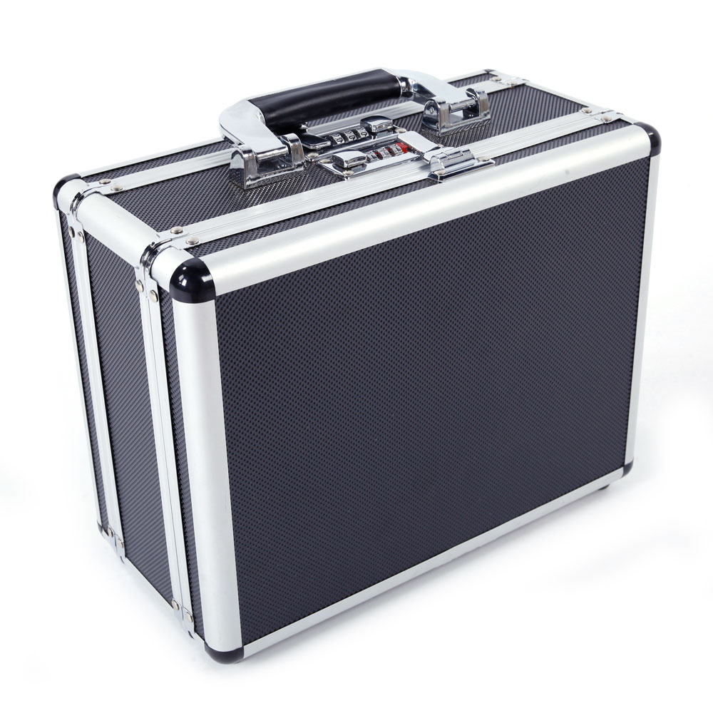 Aluminum Framed Lock Small Gun Carry Case Handgun Pistol Hard Lock Box Aluminum Framed Lock Small Gun Carry Case Handgun Pistol Hard Lock Box